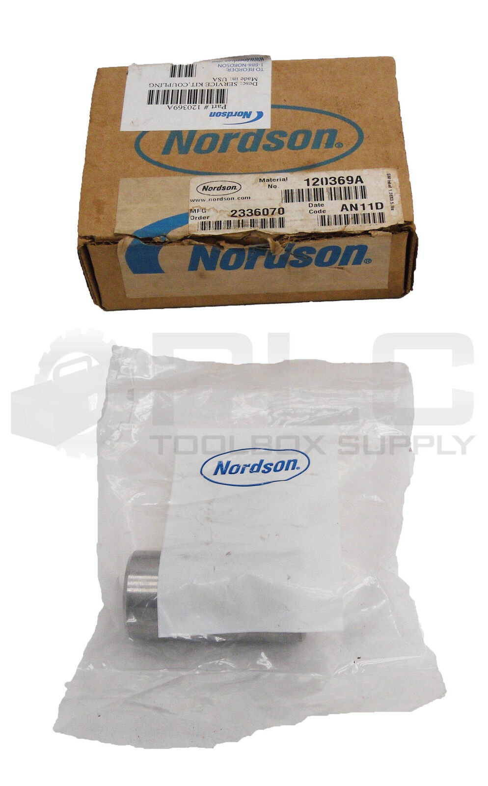 NEW NORDSON 120369A COUPLING SERVICE KIT - PLC Toolbox Supply