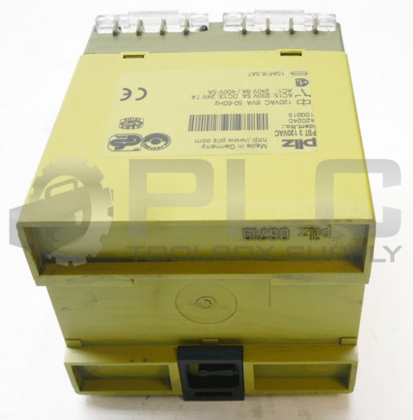 NEW PILZ PST-3-120VAC SAFETY RELAY 5AMP 230V COIL120VAC 6VA 50/60HZ ...