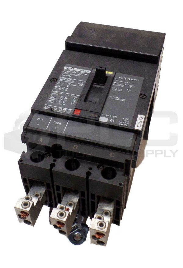 SQUARE D HJA36030 CURRENT LIMITING CIRCUIT BREAKER 50/60HZ 30A HJ 060 ...