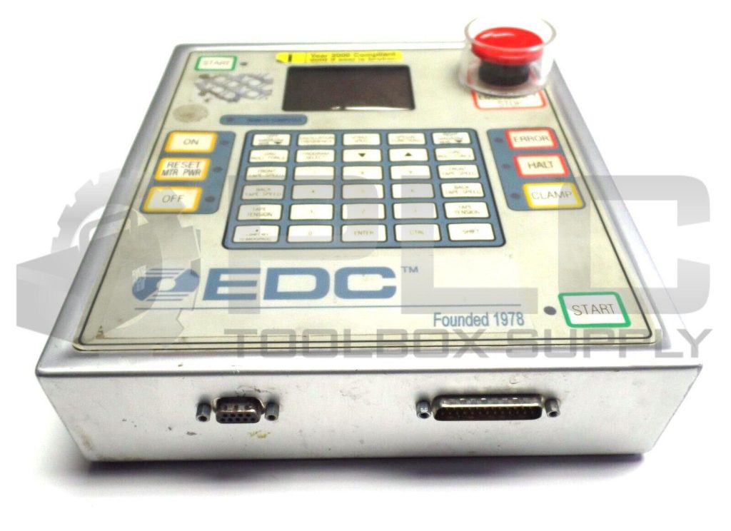 EDC BIOSYSTEMS CONTROL OPERATOR INTERFACE PANEL - PLC Toolbox Supply
