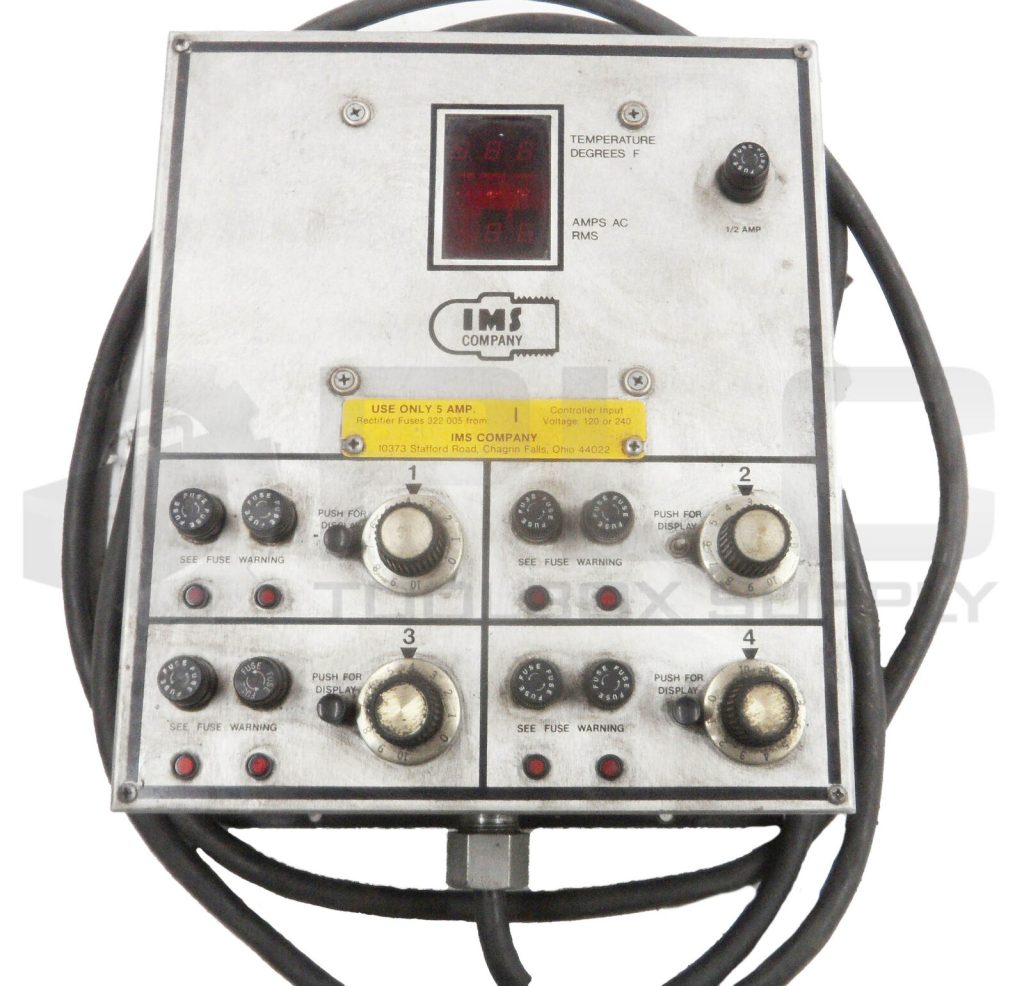 IMS COMPANY ELECTRICAL CONTROLLER 5 AMP 120/240 VOLT 4 MODULE 7 SEGMENT ...