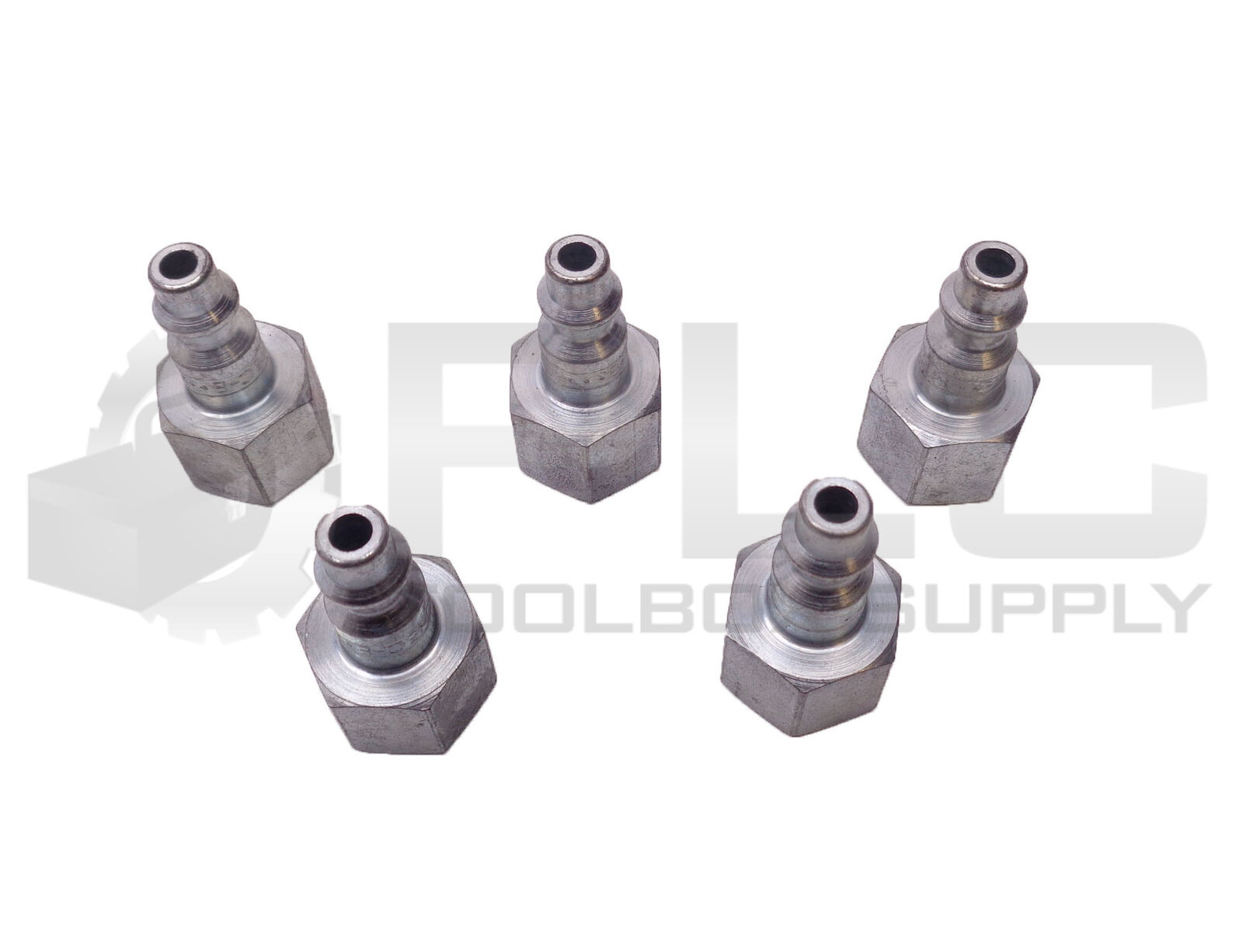 LOT OF 5 NEW PARKER H3C-E 3/8" IN STEEL COUPLER PLUG - PLC Toolbox Supply