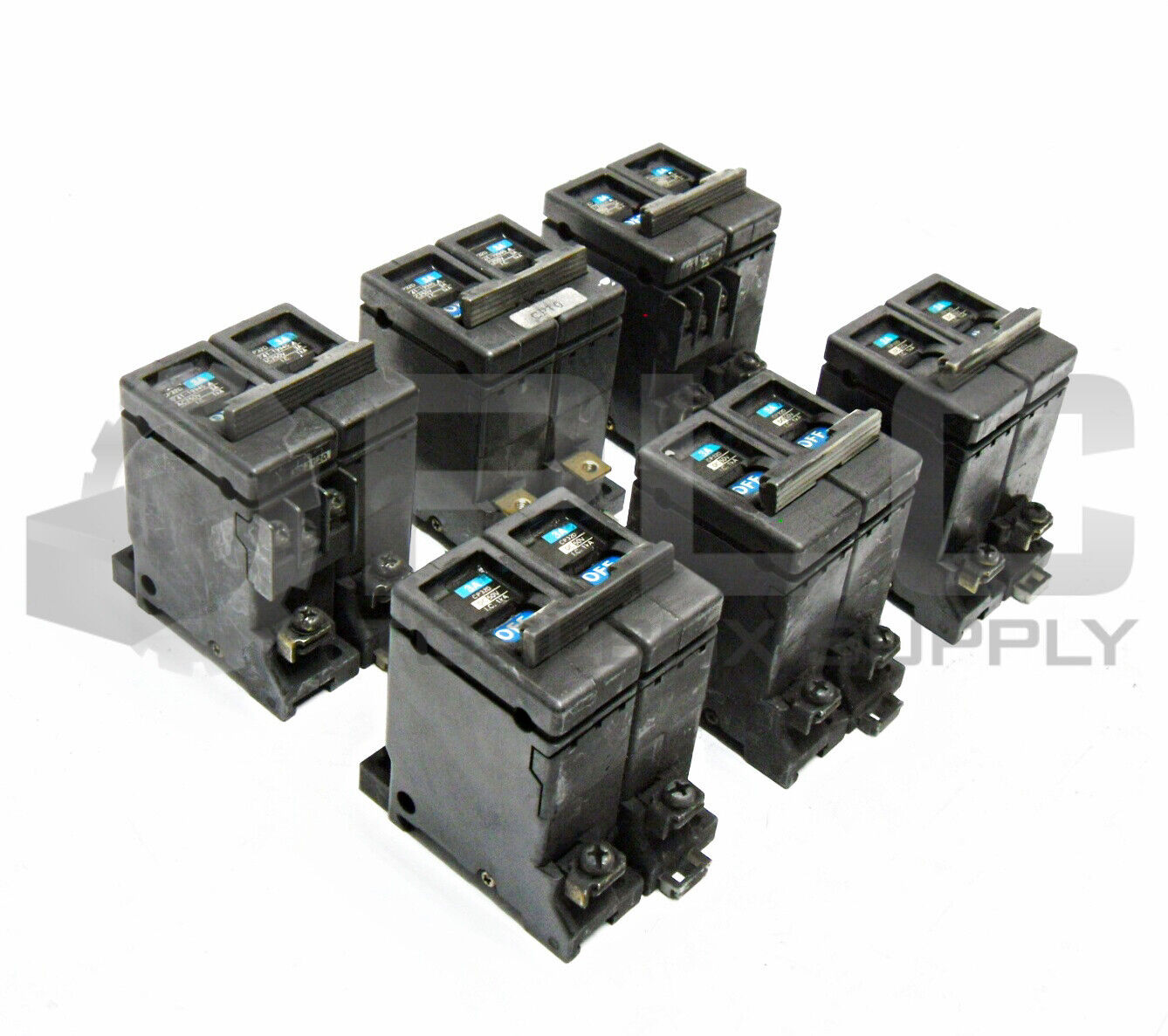 LOT OF 6 FUJI ELECTRIC CP32D 3AMP CIRCUIT BREAKER - PLC Toolbox Supply