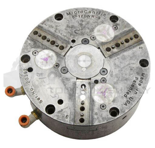 MICROCENTRIC 6-120NR-3 ROTATING AIR CHUCKS - PLC Toolbox Supply