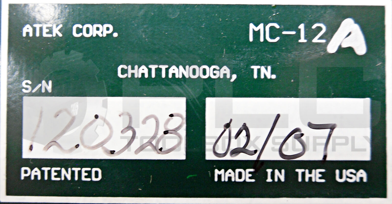 NEW ATEK CORP. MC-12 BOARD MC-12A - PLC Toolbox Supply