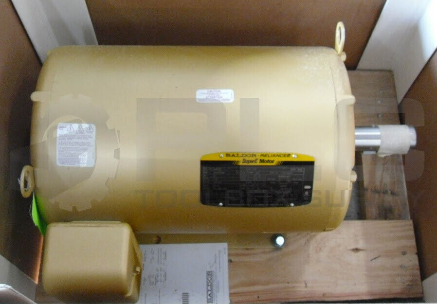 NEW BALDOR EM2515T MOTOR 20HP 1765RPM FR: 256T - PLC Toolbox Supply