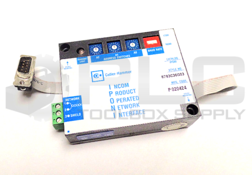 NEW CUTLER-HAMMER 8793C36G03 COMMUNICATION MODULE OPERATOR NETWORK ...