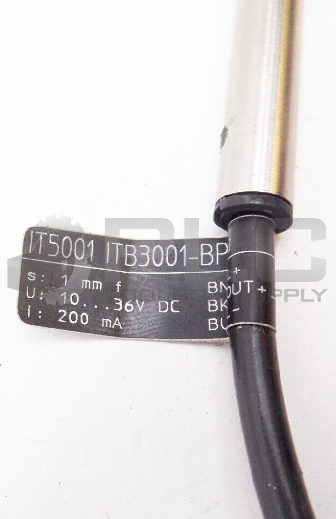 NEW EFECTOR IFM IT5001 INDUCTIVE SENSOR ITB3001-BP0G - PLC Toolbox Supply