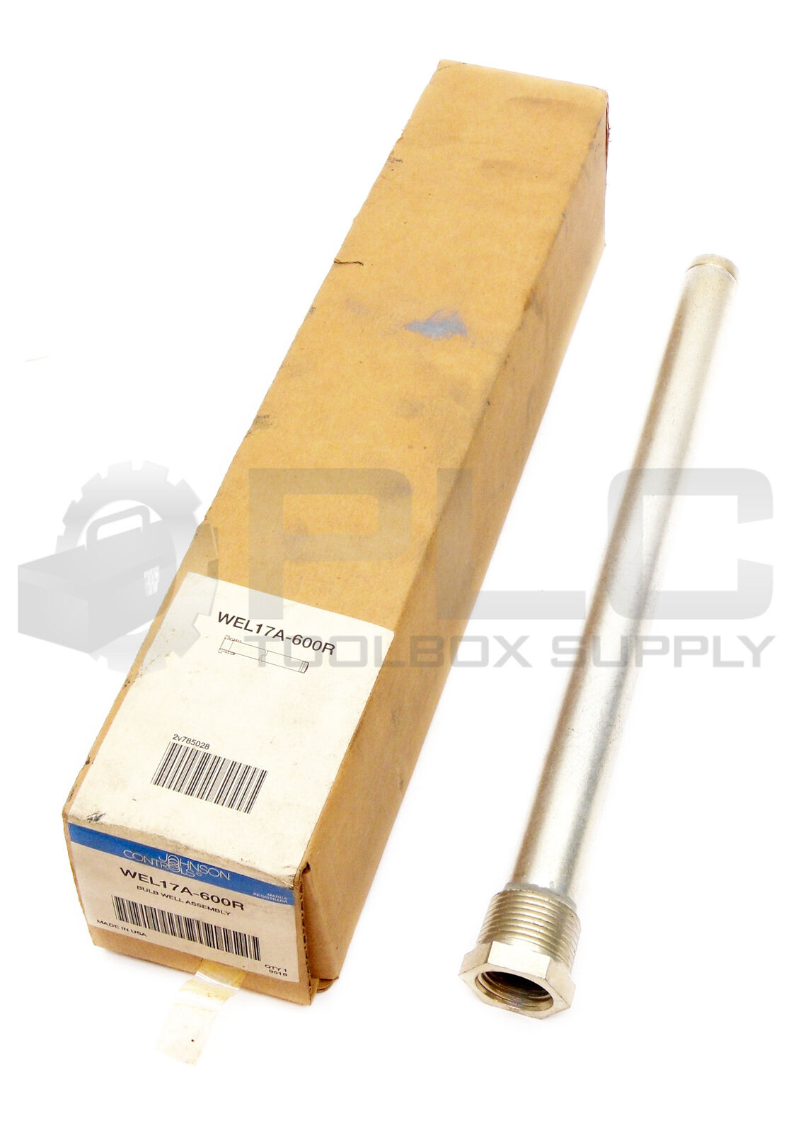 NEW JOHNSON CONTROLS WEL17A-600R BULB WELL ASSEMBLY WEL17A600R - PLC ...