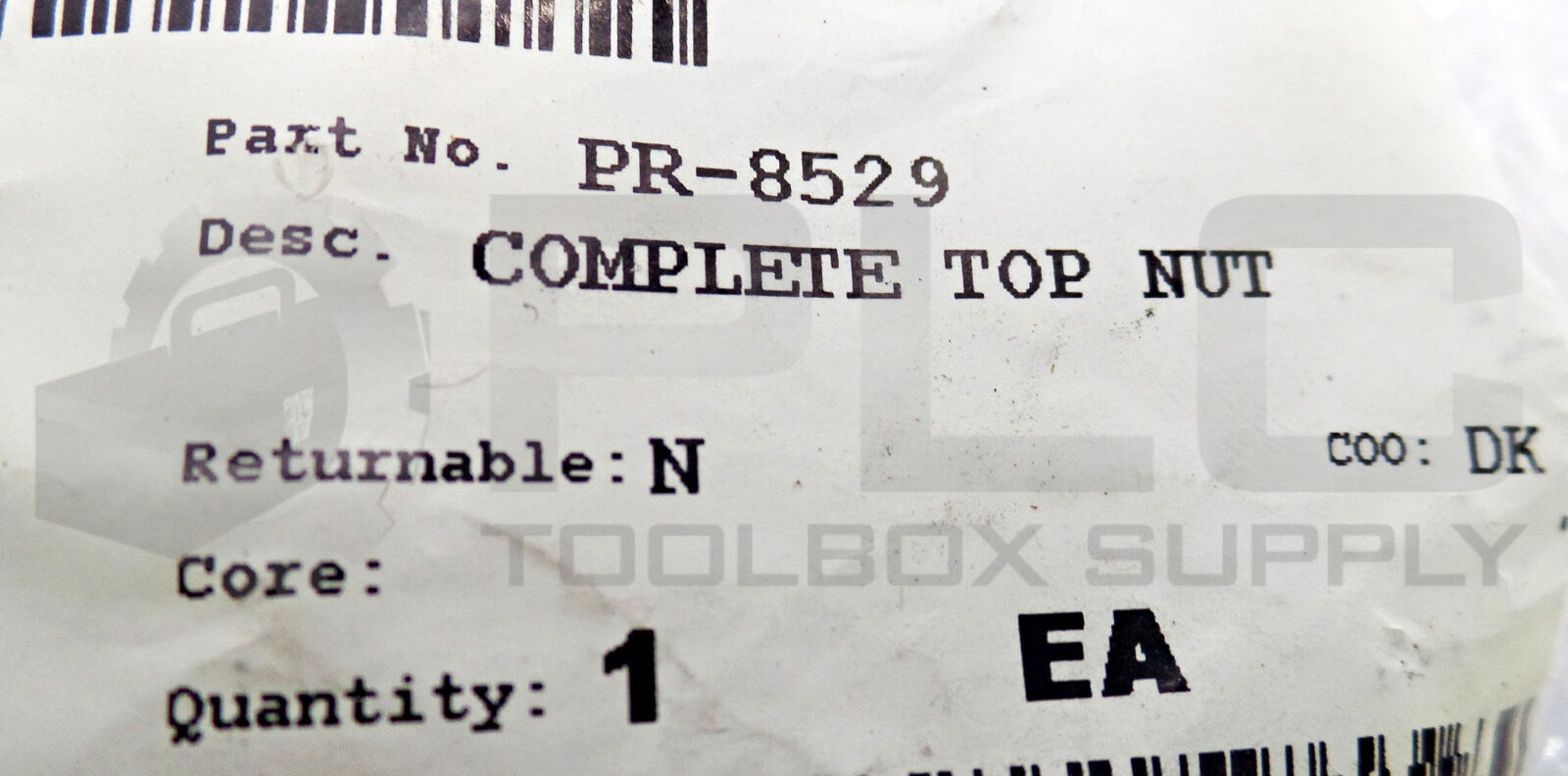 NEW LIFT-RITE PR-8529 ERGONOMIC 3000 REPLACEMENT COMPLETE TOP NUT ...