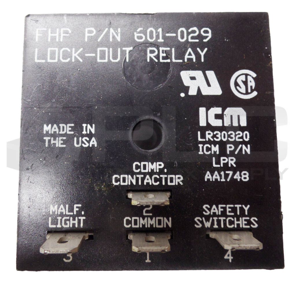 ICM 601-029 LOCK OUT RELAY - PLC Toolbox Supply