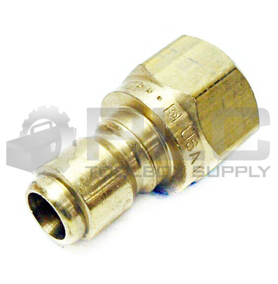 LOT OF 4 NEW PARKER BST-N3 HIGH FLOW HYDRAULIC QUICK COUPLER 3/8 NPT ...