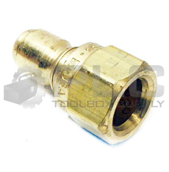 LOT OF 4 NEW PARKER BST-N3 HIGH FLOW HYDRAULIC QUICK COUPLER 3/8 NPT ...