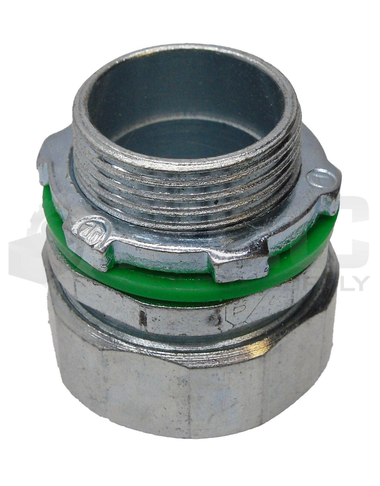 LOT OF 9 NEW 1/2" STRAIGHT CONDUIT FITTING - PLC Toolbox Supply