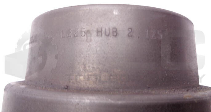 LOVEJOY L225 JAW COUPLING HUB, 2.125" BORE - PLC Toolbox Supply