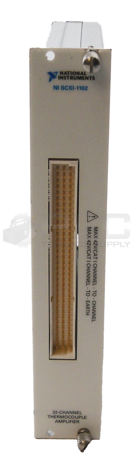 NATIONAL INSTRUMENTS SCXI-1102 32-CHANNEL THERMOCOUPLE AMPILIFER - PLC ...