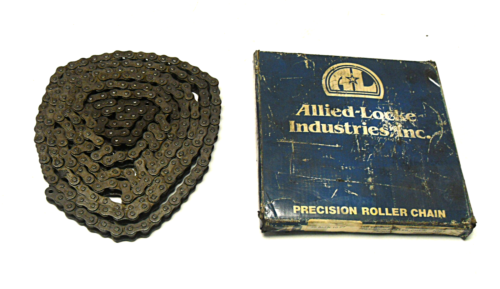 NEW ALLIED-LOCKE PRECISION ROLLER CHAIN 40 ALI X 10 FT - PLC Toolbox Supply
