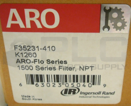 NEW ARO F35231-410 COMPRESSED AIR FILTER ARO-FLO 1500 SERIES FILTER ...