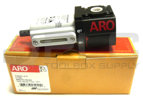 NEW ARO F35231-410 COMPRESSED AIR FILTER ARO-FLO 1500 SERIES FILTER ...