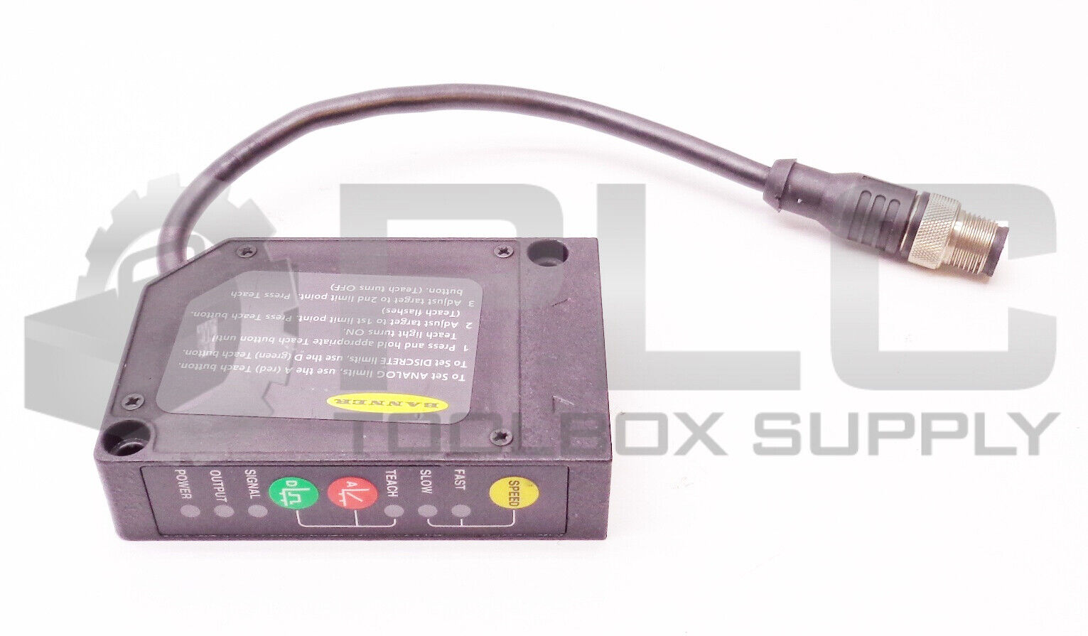 NEW BANNER LG10A65PUQ L-GAGE LASER SENSOR - PLC Toolbox Supply