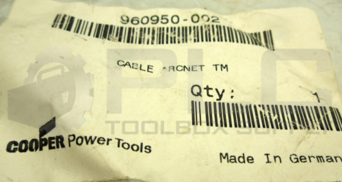 NEW COOPER 960950-002 ARCNET CABLE - PLC Toolbox Supply