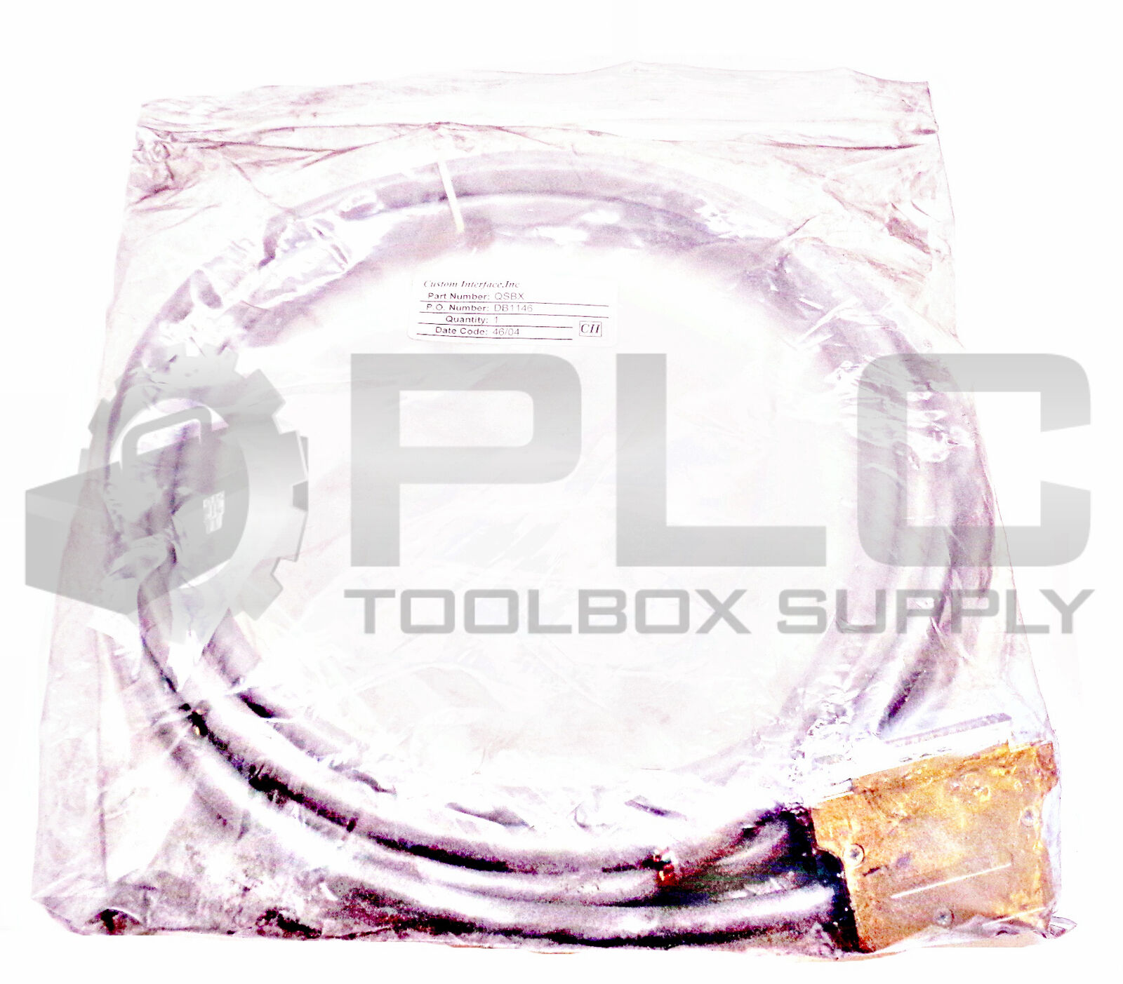 NEW CUSTOM INTERFACE INC. QSBX CABLE - PLC Toolbox Supply