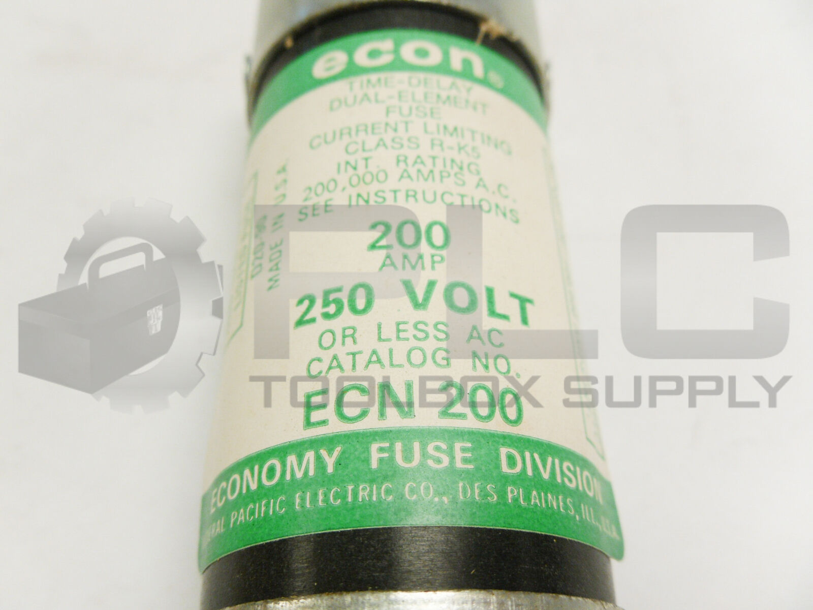 NEW ECON ECN 200 FUSE 200 AMP 250 V - PLC Toolbox Supply