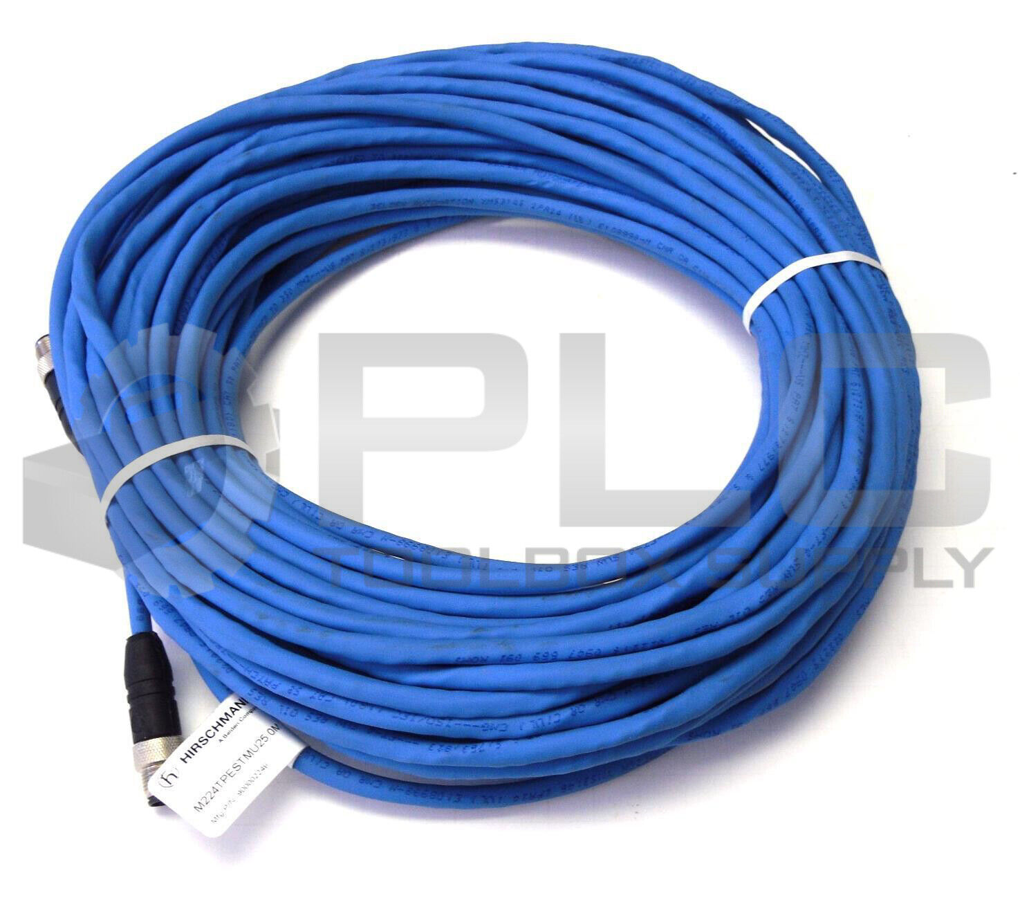 NEW HIRSCHMANN M224TPESTMU25.0M ETHERNET CABLE 25M - PLC Toolbox Supply