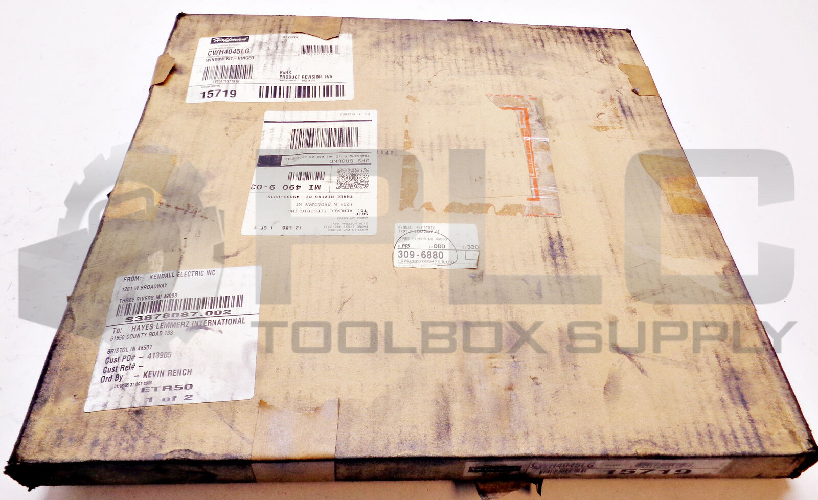 NEW HOFFMAN CWH4045LG CONCEPT HINGED WINDOW KIT - PLC Toolbox Supply