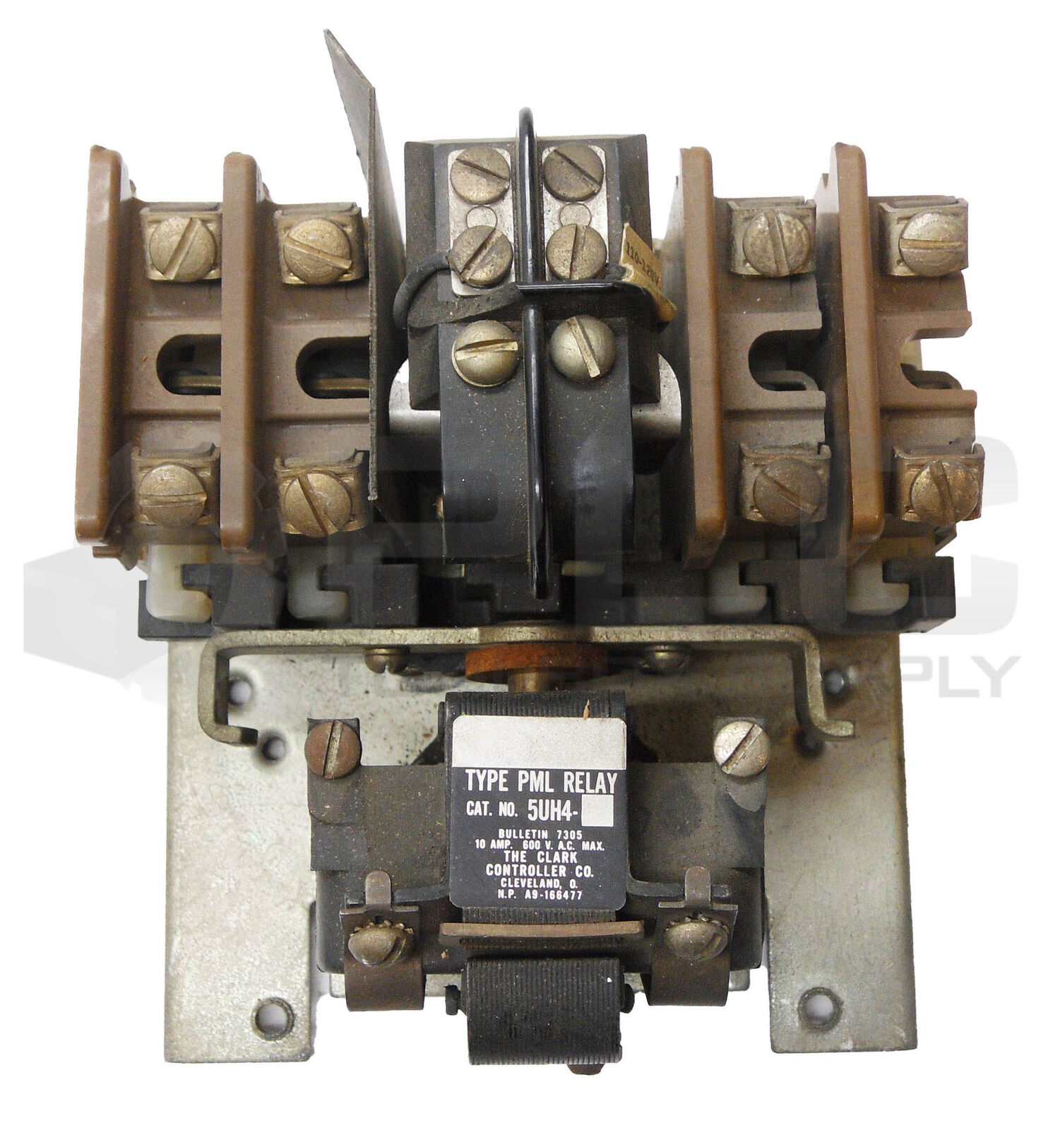 NEW JOSLYN CLARK 5UH4 RELAY TYPE PML 600VAC W/ KPMH LATCH UNIT TYPE PML ...