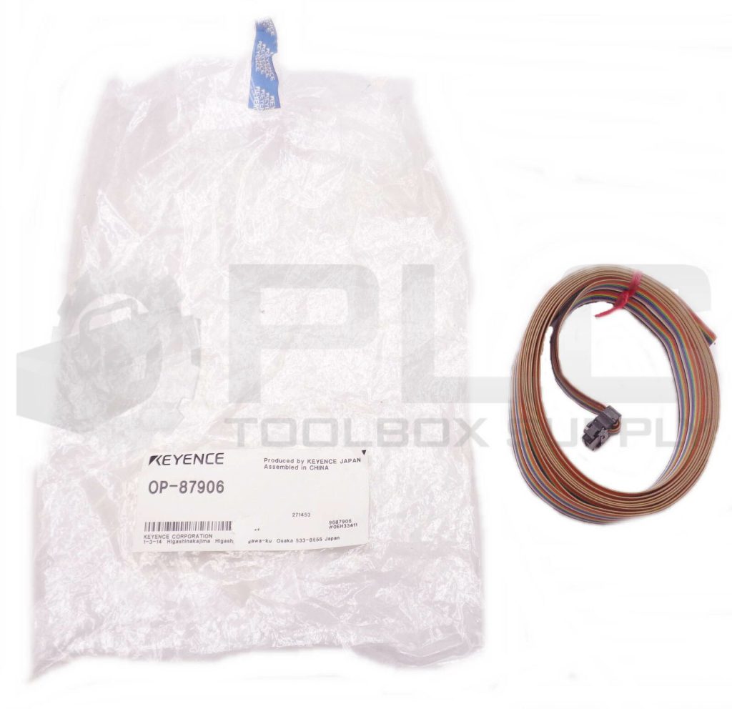 NEW KEYENCE OP-87906 VISUAL CONNECTOR - PLC Toolbox Supply