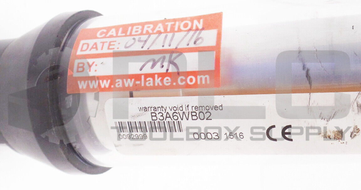 NEW LAKE MONITORS B3A6WB02 BASIC FLOW METER - PLC Toolbox Supply
