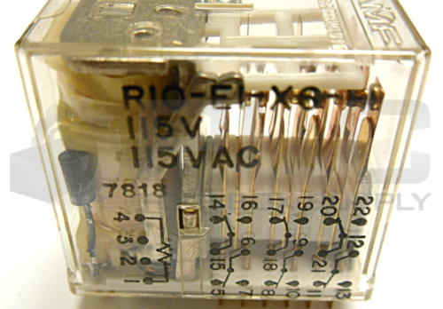 NEW LOT OF 2 POTTER & BRUMFIELD R10-E1-X6 RELAY - PLC Toolbox Supply