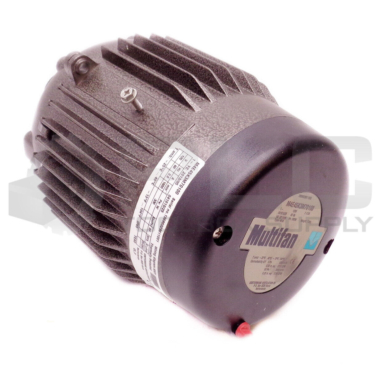NEW MULTIFAN M4E45K3M70100 FAN MOTOR 120V 60HZ PHASE 1 - PLC Toolbox Supply