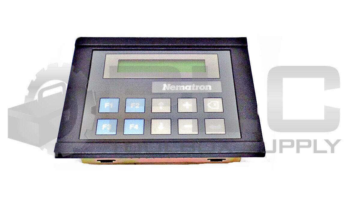 NEW NEMATRON IWS-30M OPERATOR INTERFACE LCD 10KEY 0.5AMP 24VDC - PLC ...