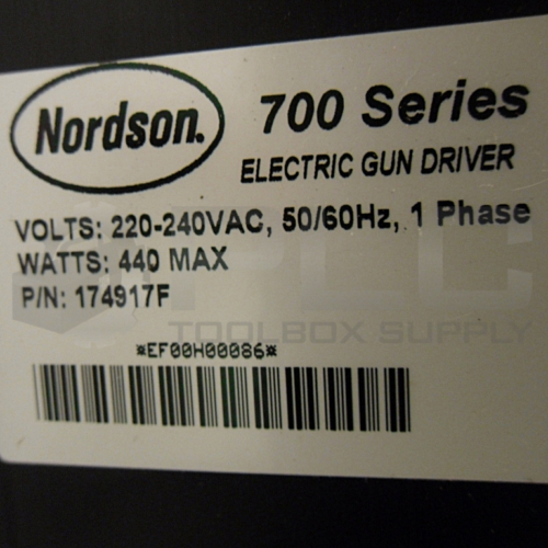 NEW NORDSON 174917F 700 SERIES ELECTRIC GUN DRIVER MODULE - PLC Toolbox ...
