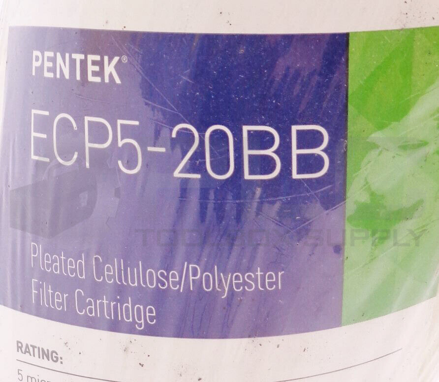 NEW PENTEK PENTAIR ECP5-20BB FILTER CARTRIDGE 5 MICRON SEDIMENT - PLC Toolbox Supply