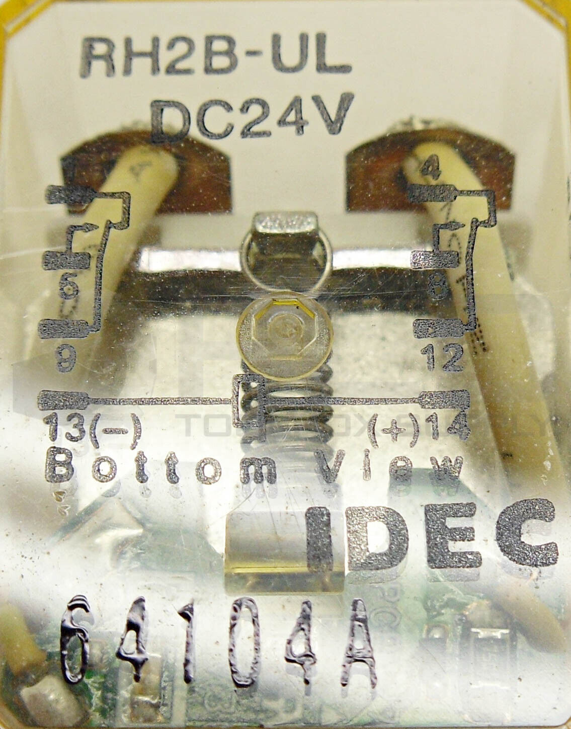 LOT OF 7 IDEC RH2B-UL RELAY 24V - PLC Toolbox Supply