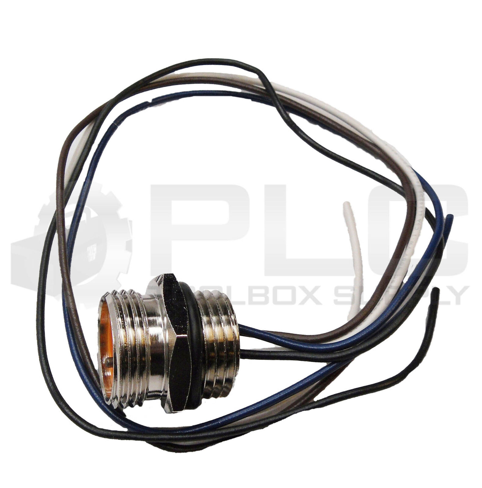 LOT OF 7 NEW BANNER 25227 4 PIN MALE STRAIGHT CONNECTORS MBC-4 *READ ...