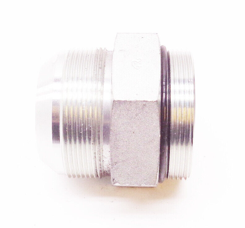 NEW AF 32 2-1/2 MALE JIC X 2-1/2 MALE O-RING BOSS - PLC Toolbox Supply