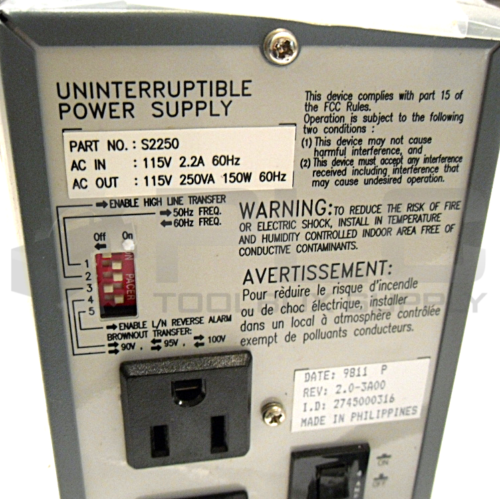 NEW EMERSON S2250 SOLA POWER SUPPLY - PLC Toolbox Supply