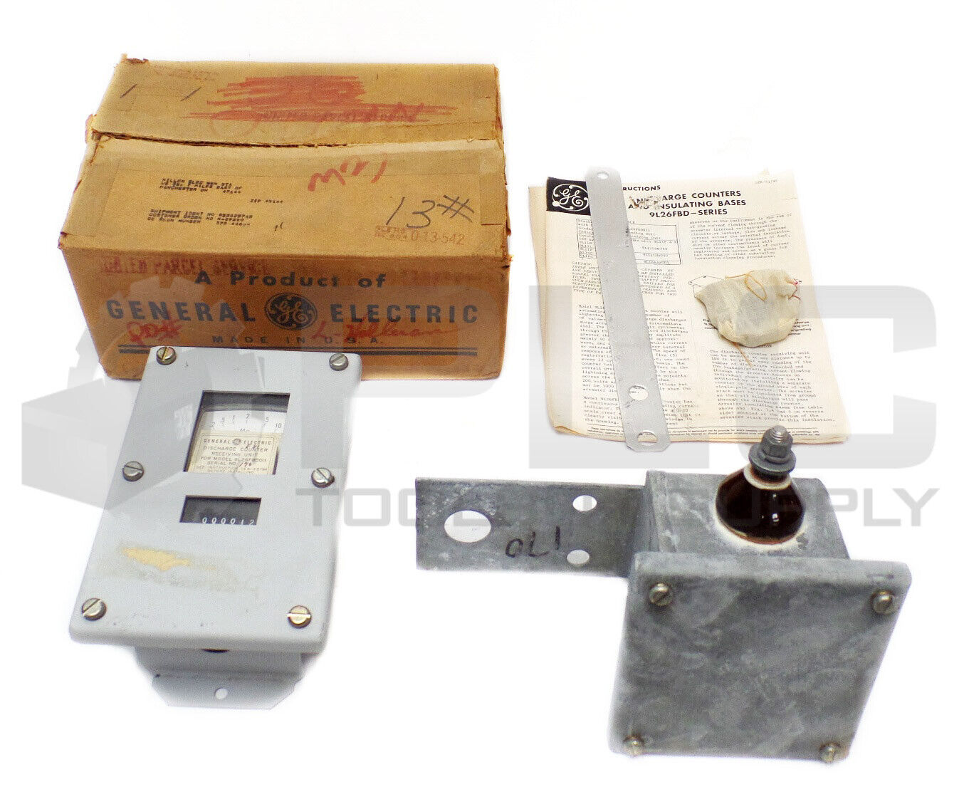 NEW GENERAL ELECTRIC 9L26FBD011 DISCHARGE COUNTER SENDING & RECEIVING ...