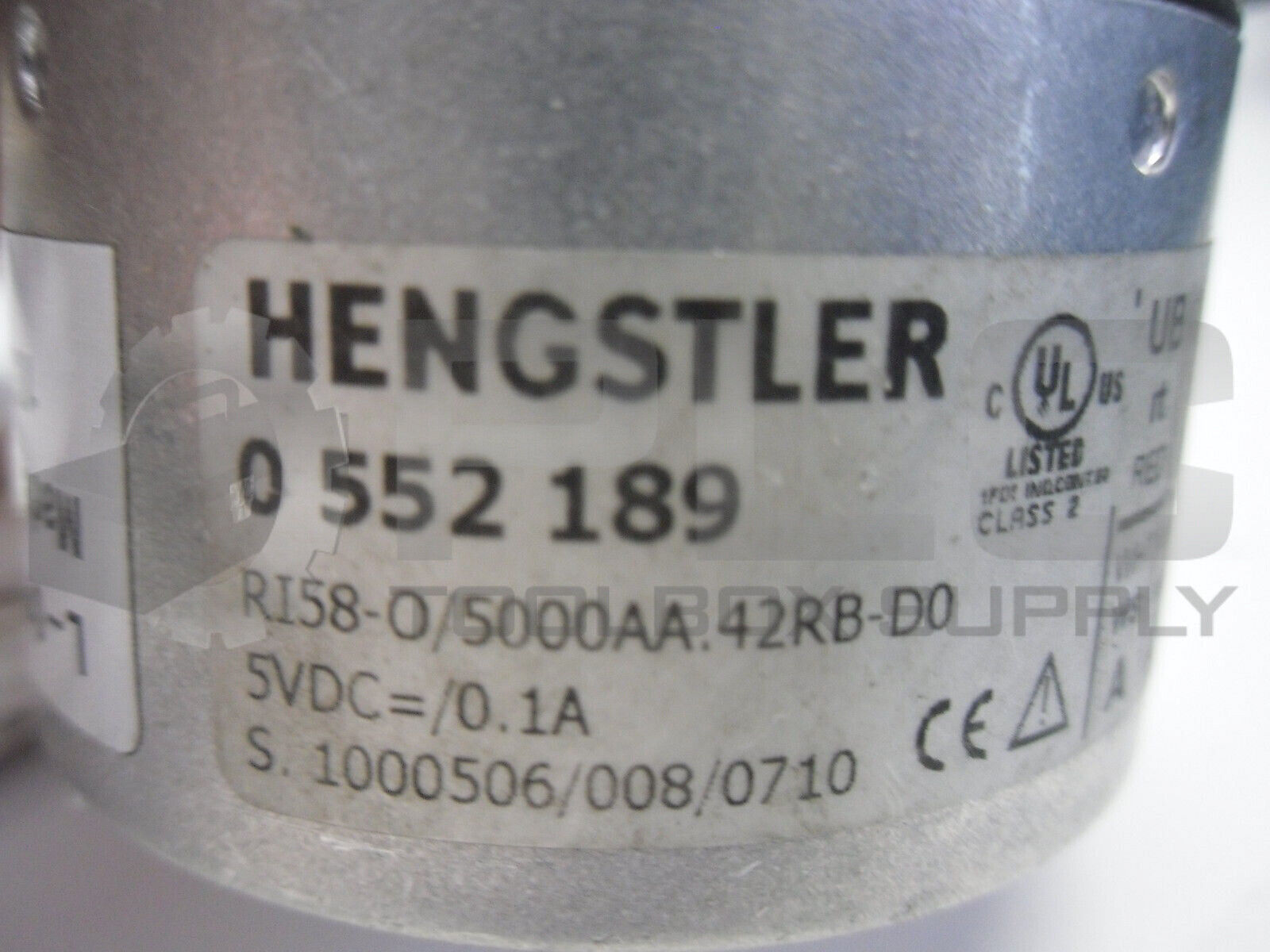 NEW HENGSTLER 0 552 189 RI58-O/5000AA.42RB-D0 ENCODER - PLC Toolbox Supply