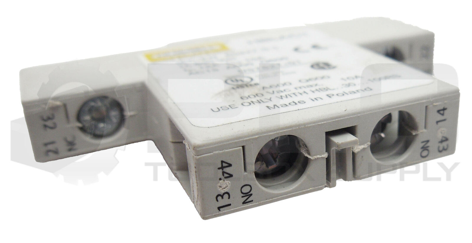 NEW HUBBELL HBLACI AUXILIARY CONTACT BLOCK - PLC Toolbox Supply