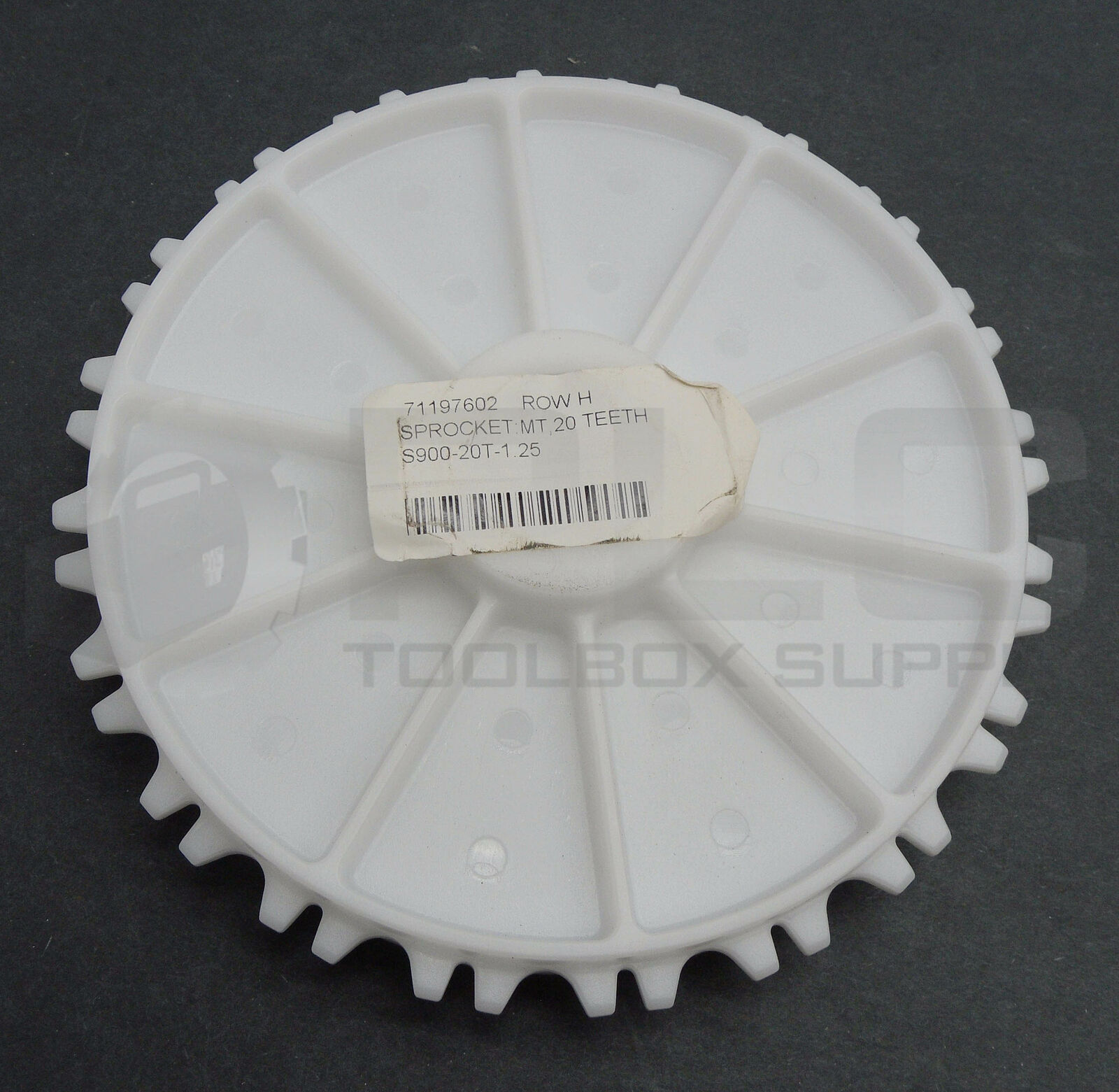 NEW INTRALOX S900-20T-1.25 PLASTIC CHAIN SPROCKET 20 TEETH - PLC ...