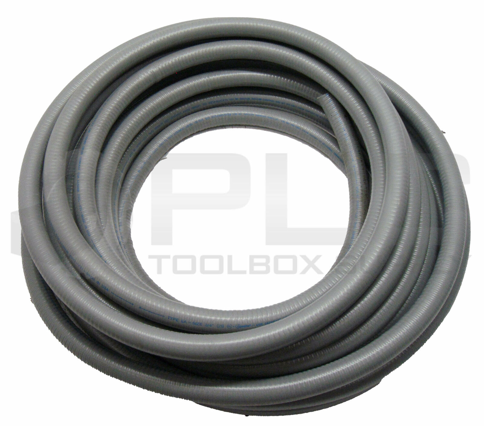 NEW LIQUATITE LA-12 FLEXIBLE METAL CONDUIT 3/4" APPROX 50FT *READ ...