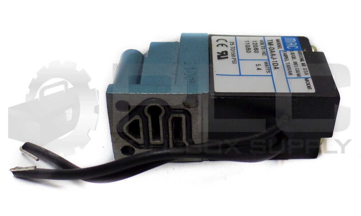 NEW MAC TM-DAAJ-1DA SOLENOID VALVE 120V/60Hz 110V/50Hz 5.4WATT - PLC ...