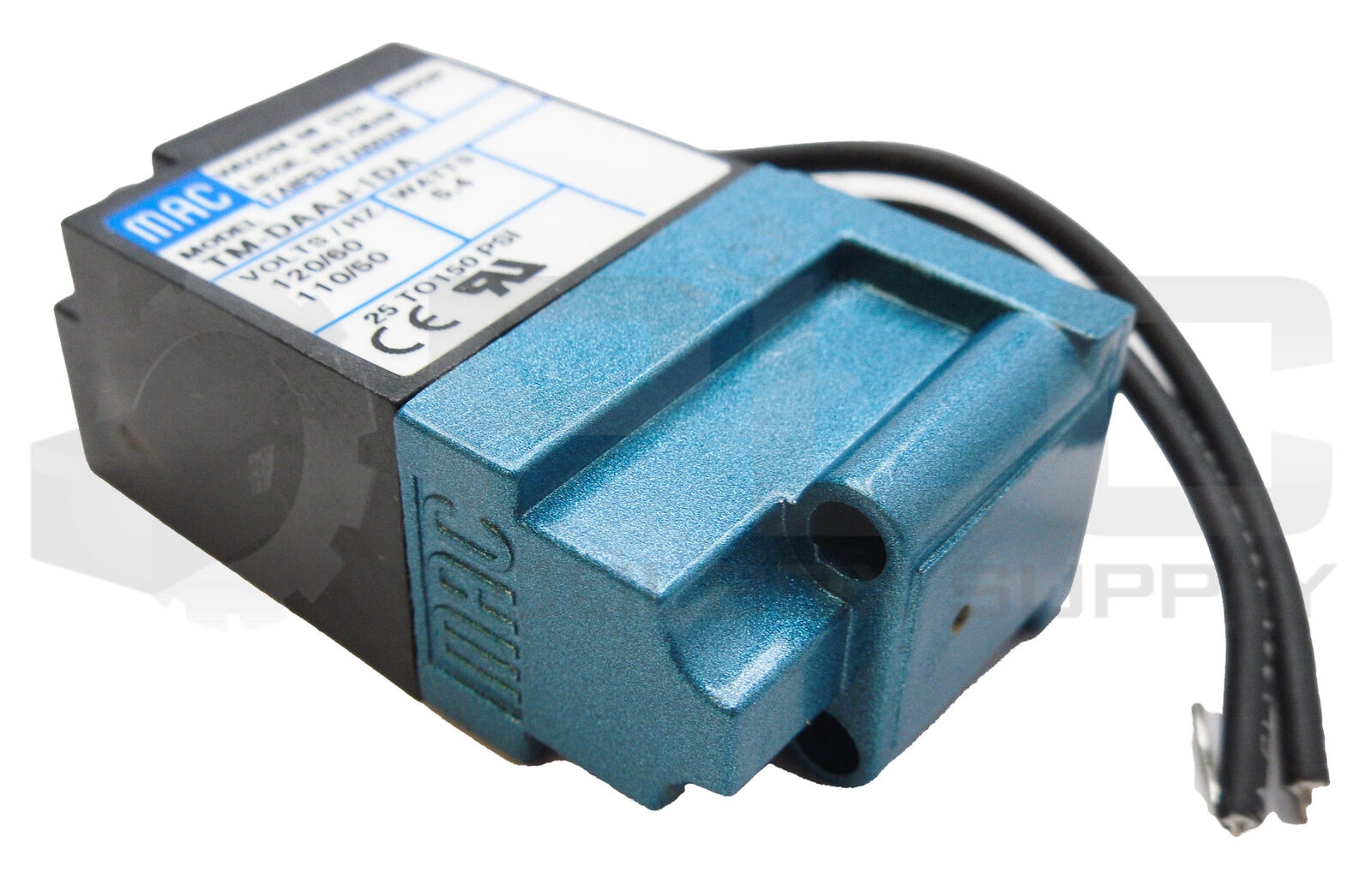 NEW MAC TM-DAAJ-1DA SOLENOID VALVE 120V/60Hz 110V/50Hz 5.4WATT - PLC ...