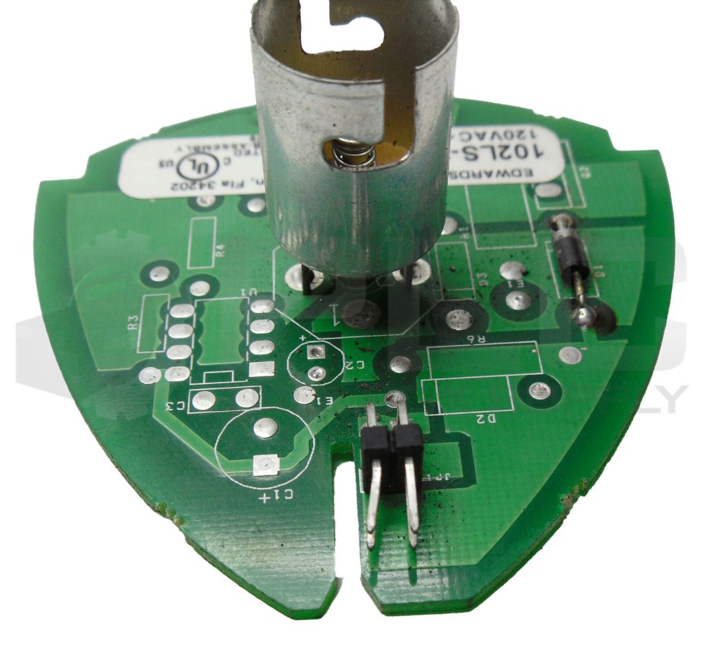 EDWARDS SIGNALING 102LS-SIN-N5 STACK LIGHT 120VAC 50/60HZ 0.08A *READ ...