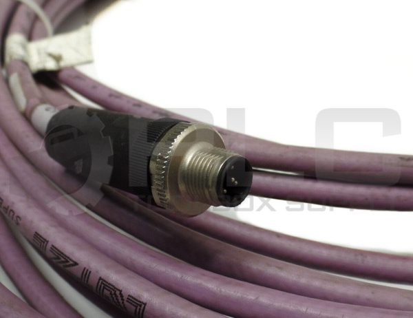 LUTZE SUPERFLEX BUS 104265 CABLE, 5 PIN FITTINGS, 40 FEET - PLC Toolbox Supply